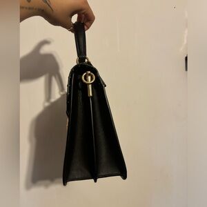 Coach | Bags | Coach Burgundy And Gold Hand Bag Pretty Nice Size | Poshmark